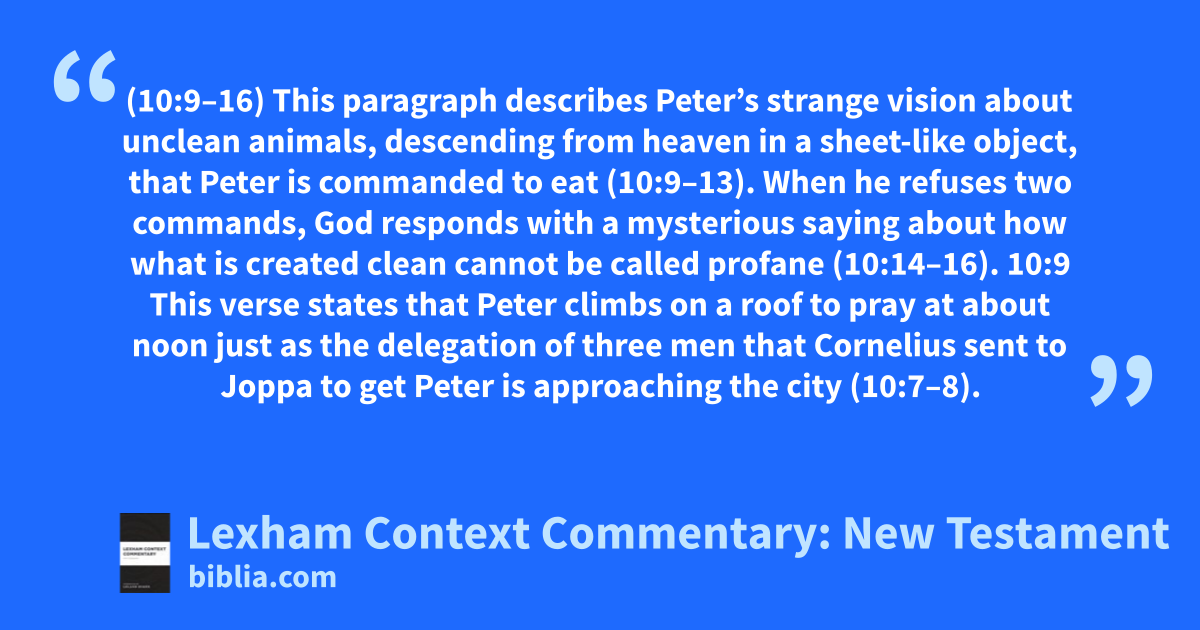 Lexham Context Commentary: New Testament (Biblia.com)