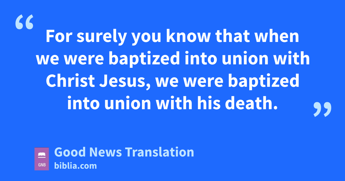 Good News Translation (Biblia.com)