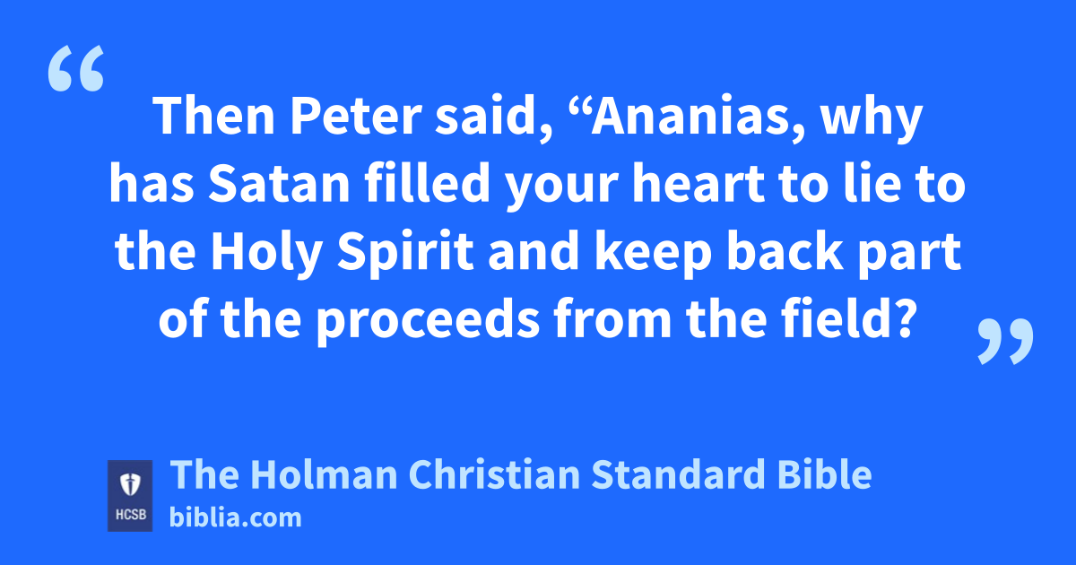 The Holman Christian Standard Bible (Biblia.com)