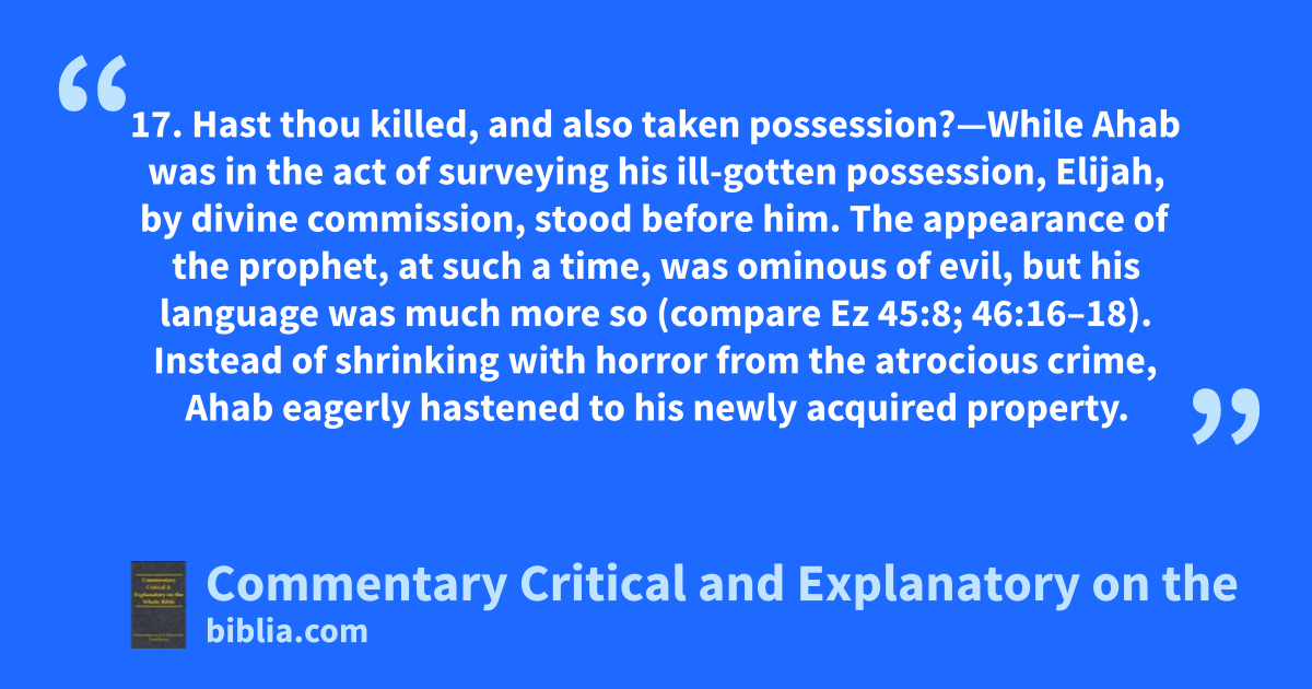 Commentary Critical and Explanatory on the Whole Bible (Biblia.com)