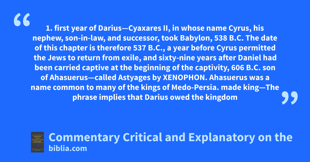 Commentary Critical and Explanatory on the Whole Bible (Biblia.com)