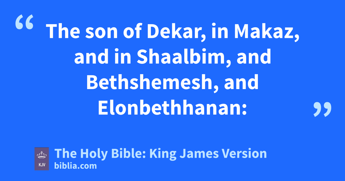 The Holy Bible: King James Version (Biblia.com)