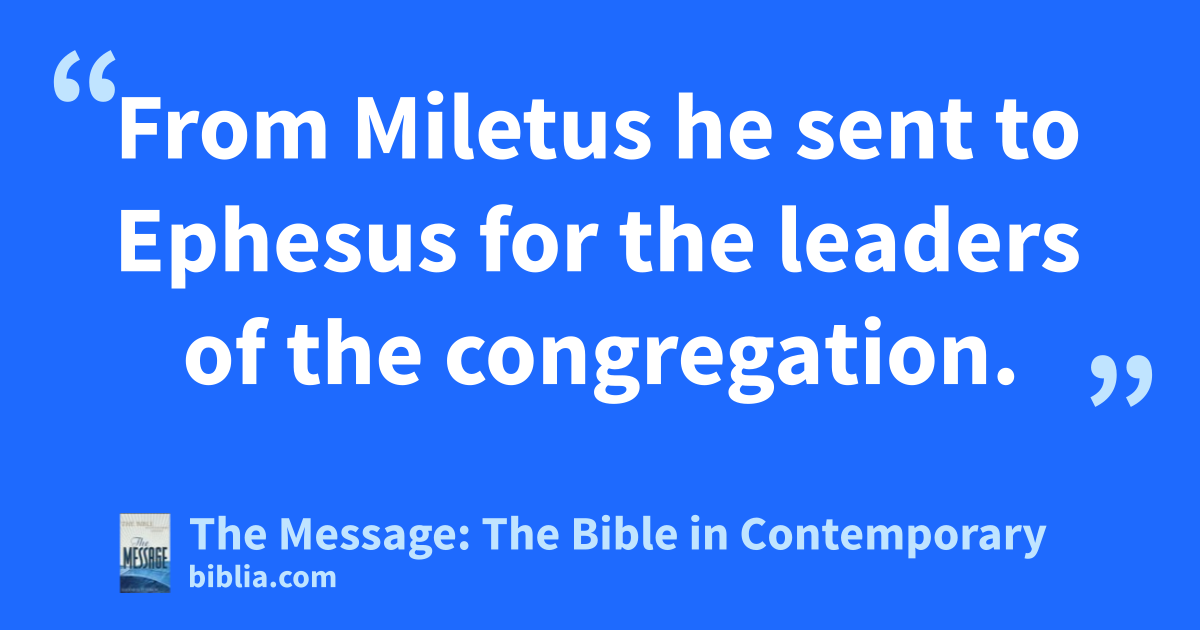 The Message: The Bible in Contemporary Language (Biblia.com)