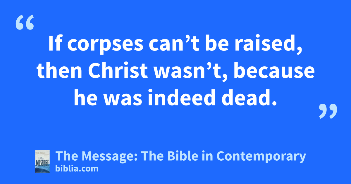The Message: The Bible in Contemporary Language (Biblia.com)