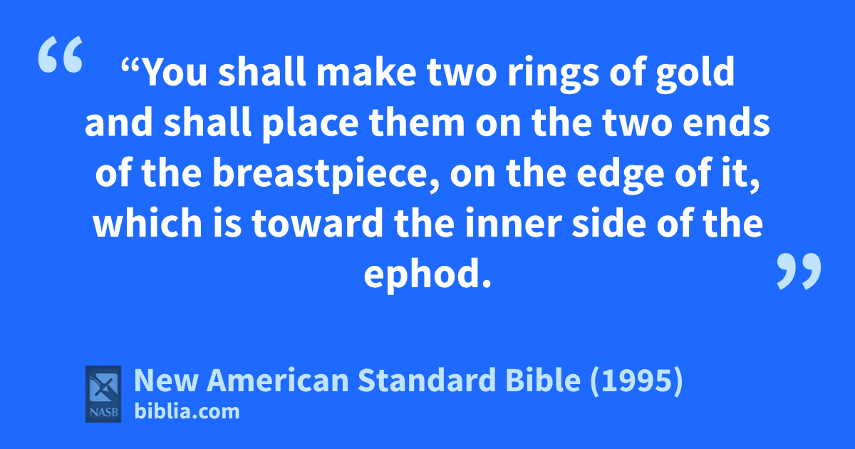 New American Standard Bible: 1995 Update (Biblia.com)