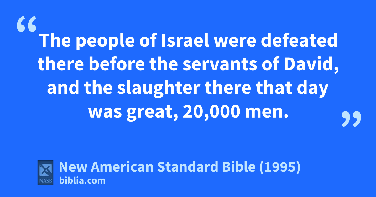 New American Standard Bible (1995) (Biblia.com)