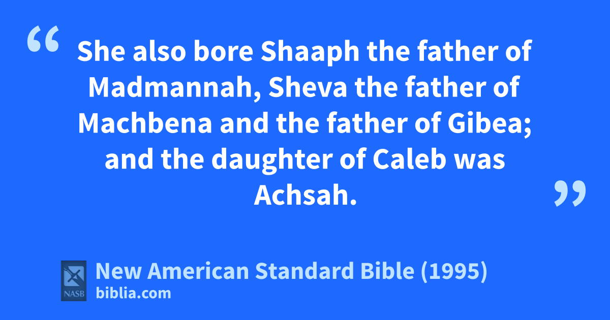 New American Standard Bible: 1995 Update (Biblia.com)