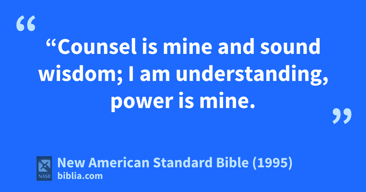 New American Standard Bible: 1995 Update (Biblia.com)