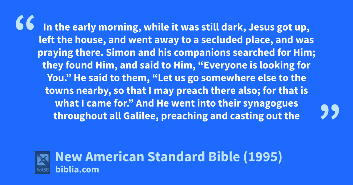 New American Standard Bible (1995) (Biblia.com)