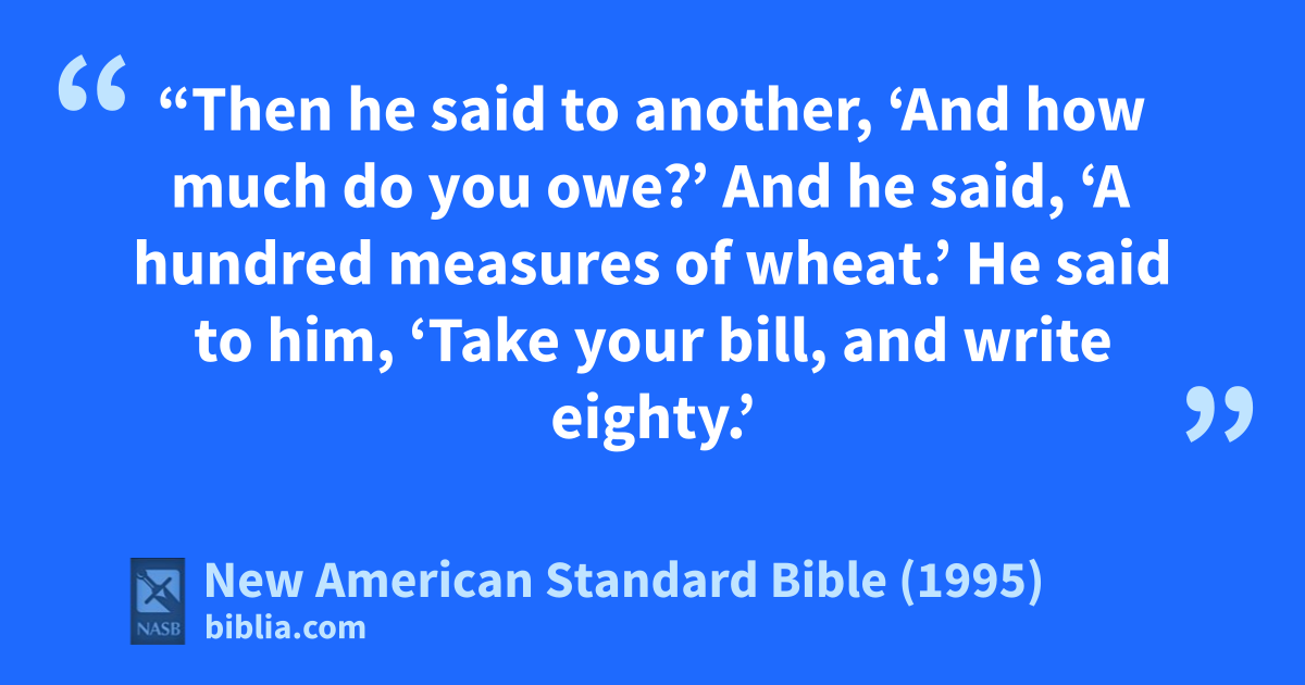 New American Standard Bible: 1995 Update (Biblia.com)