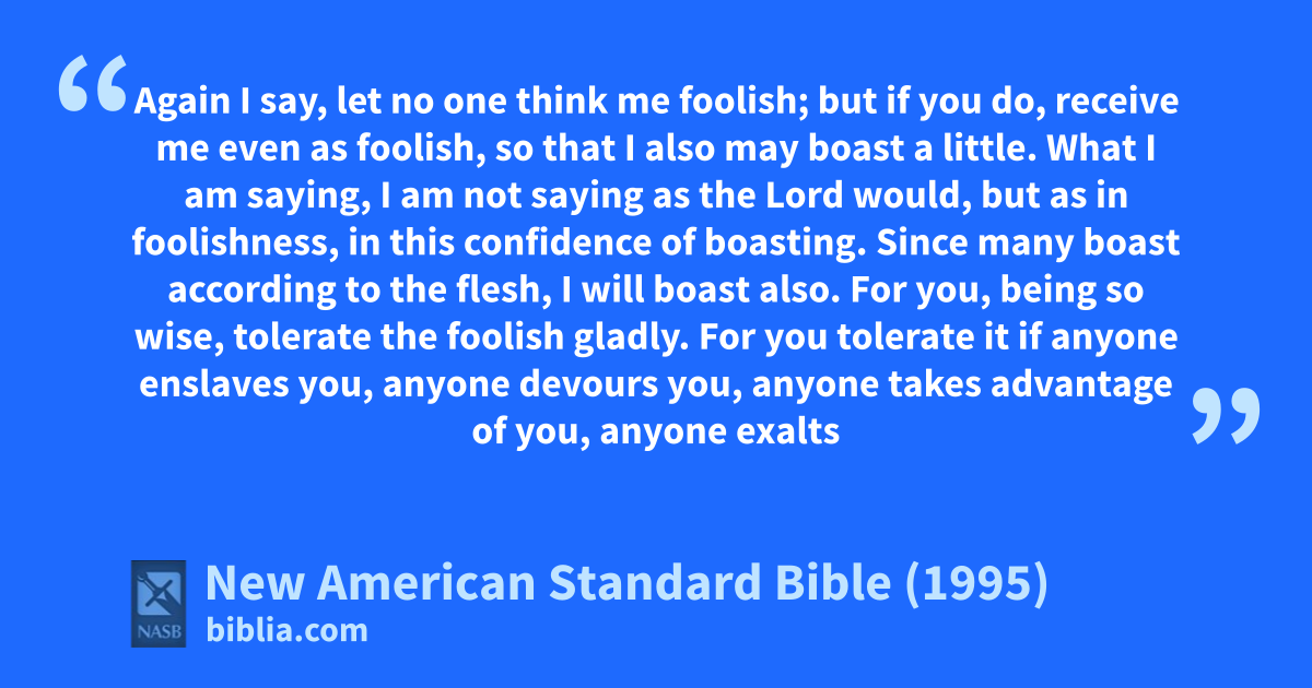 New American Standard Bible: 1995 Update (Biblia.com)