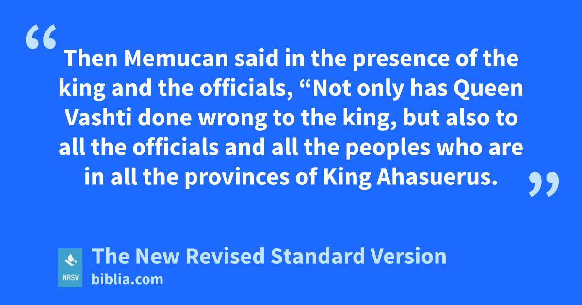 The New Revised Standard Version (Biblia.com)