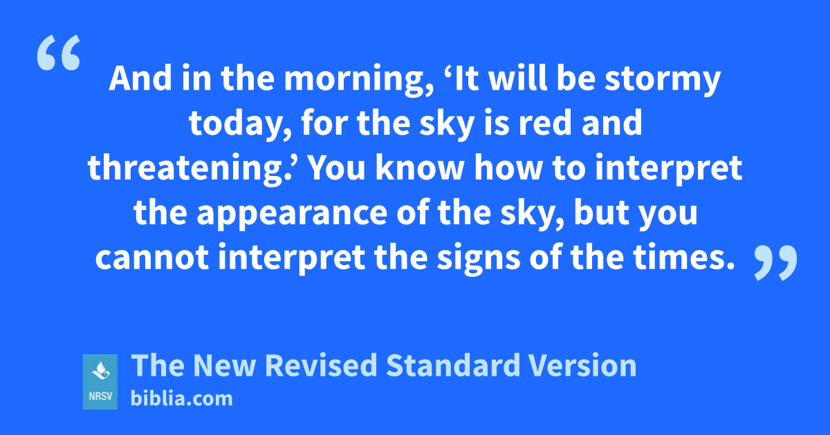 The New Revised Standard Version (Biblia.com)