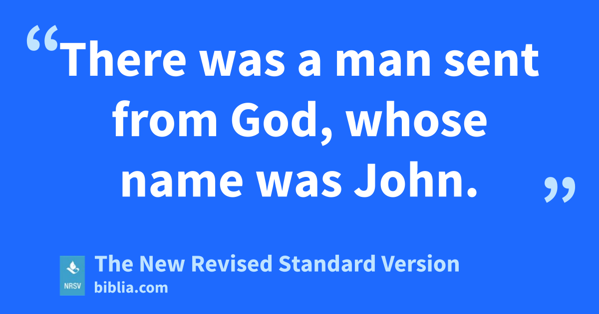 The New Revised Standard Version (Biblia.com)
