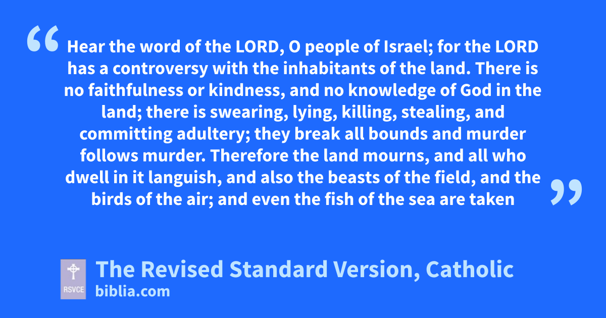 The Revised Standard Version, Catholic Edition (Biblia.com)