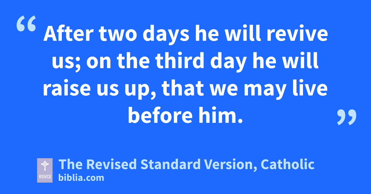 The Revised Standard Version, Catholic Edition (Biblia.com)