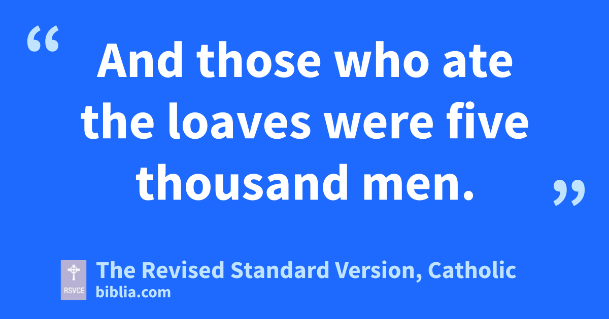 The Revised Standard Version, Catholic Edition (Biblia.com)