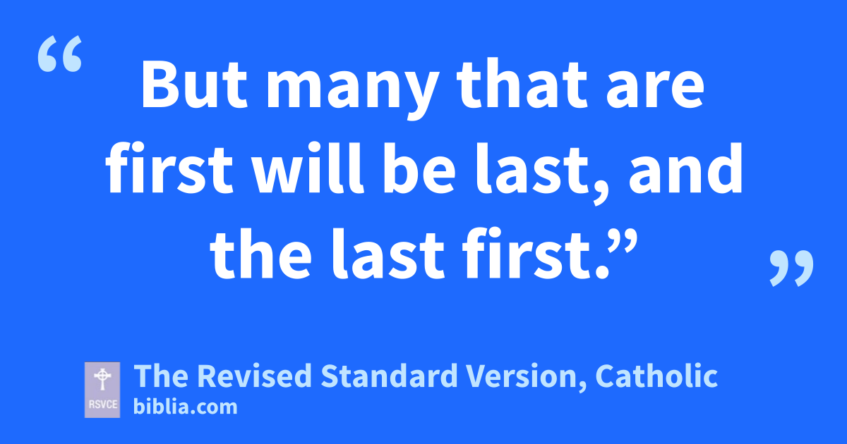The Revised Standard Version, Catholic Edition (Biblia.com)