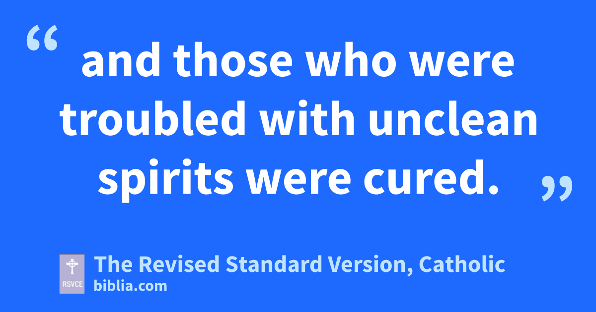 The Revised Standard Version, Catholic Edition (Biblia.com)