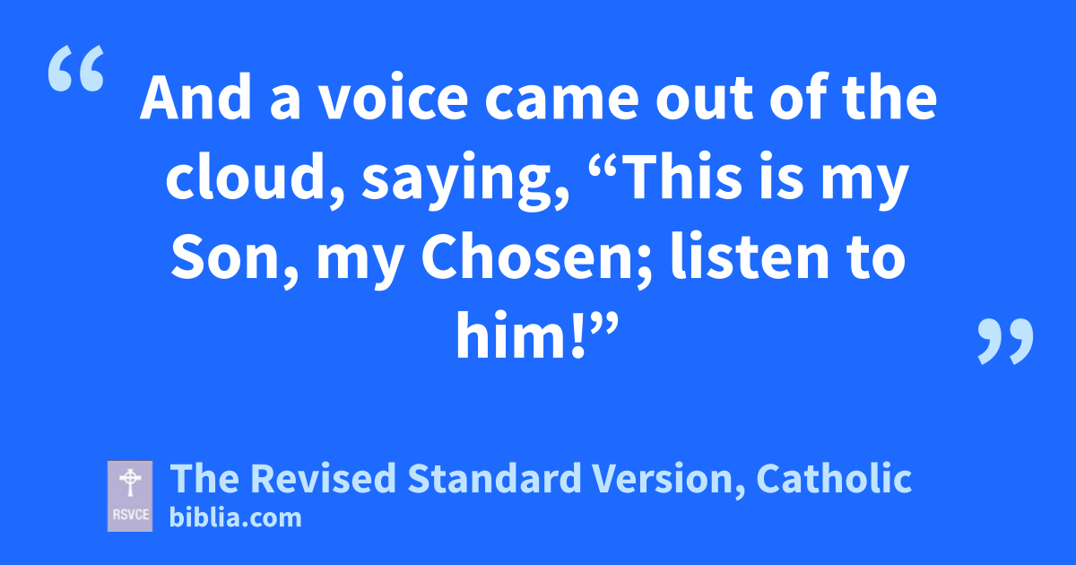 The Revised Standard Version, Catholic Edition (Biblia.com)