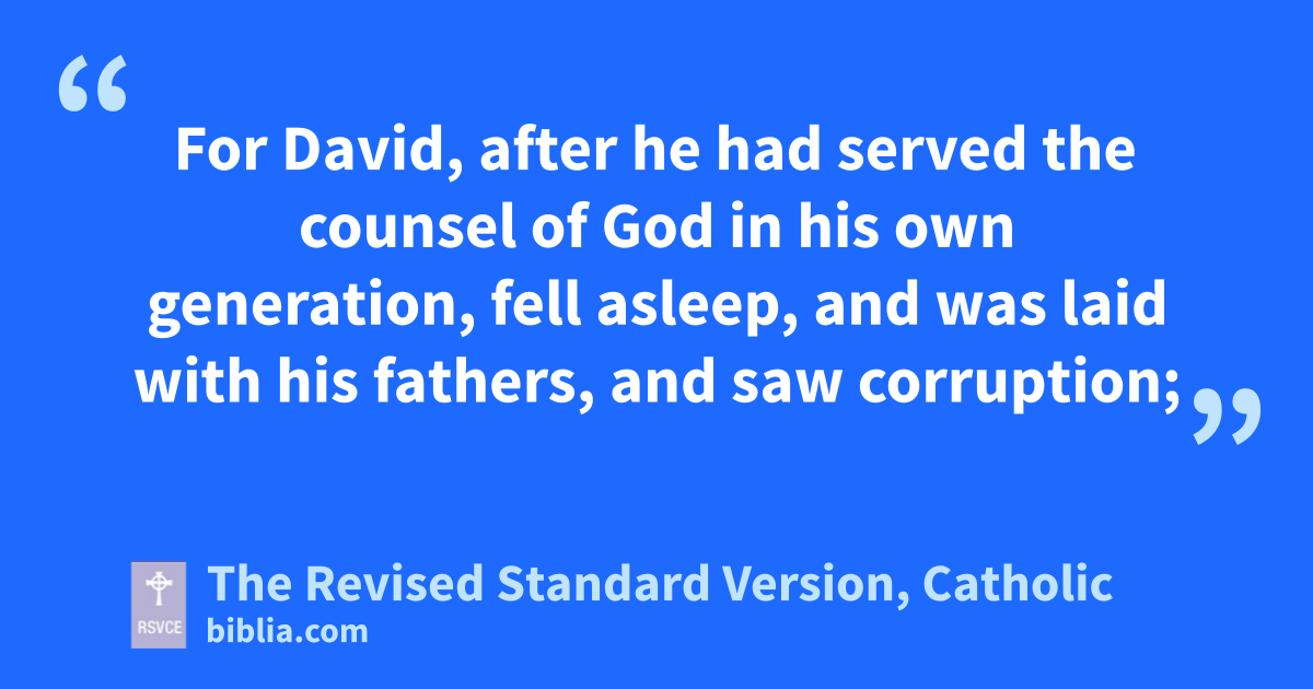 The Revised Standard Version, Catholic Edition (Biblia.com)