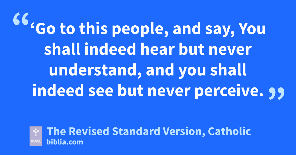 The Revised Standard Version, Catholic Edition (Biblia.com)