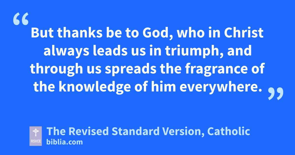 The Revised Standard Version, Catholic Edition (Biblia.com)