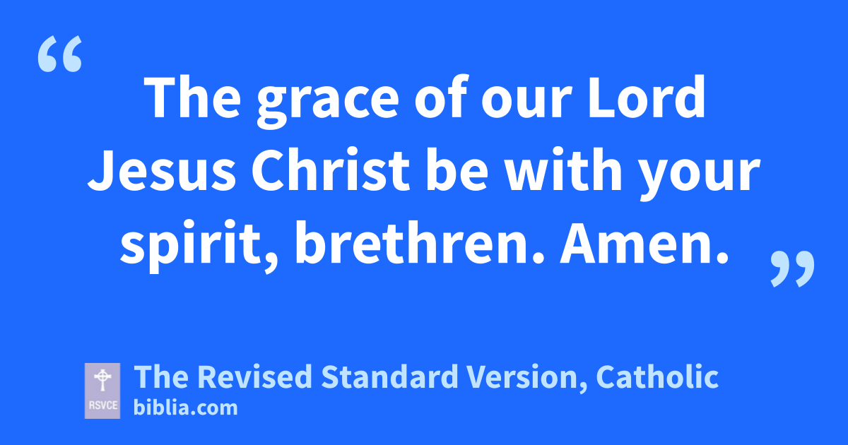 The Revised Standard Version, Catholic Edition (Biblia.com)