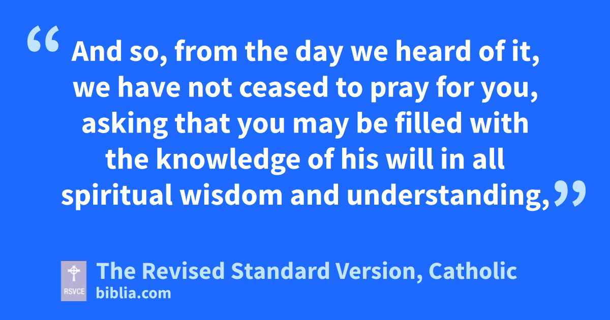 The Revised Standard Version, Catholic Edition (Biblia.com)