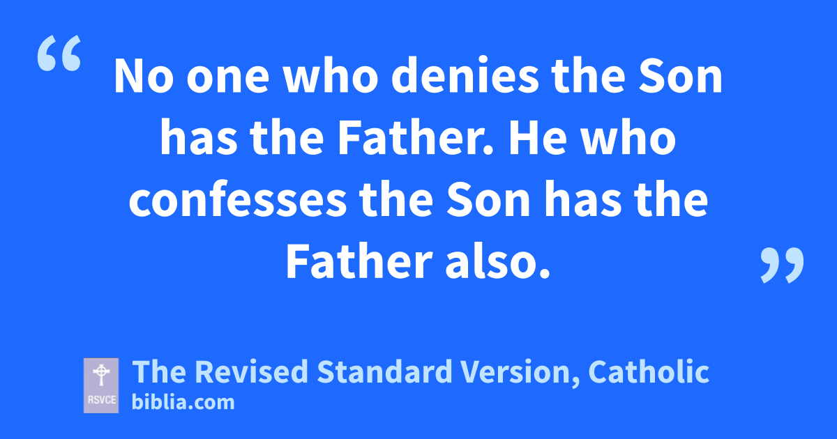 The Revised Standard Version, Catholic Edition (Biblia.com)