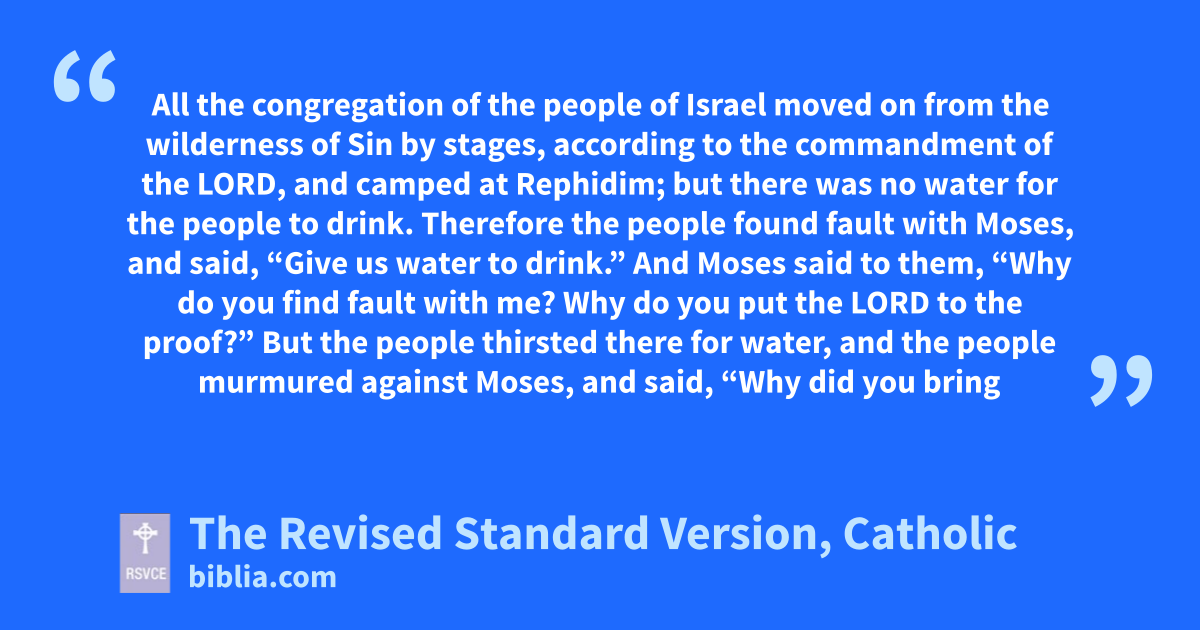 The Revised Standard Version, Catholic Edition (Biblia.com)